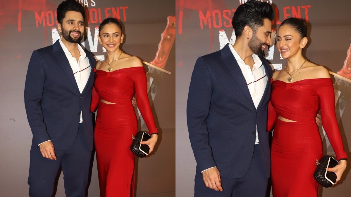 Jackky Bhagnani Poses for Paps at Kill Premiere Amid Pooja ...