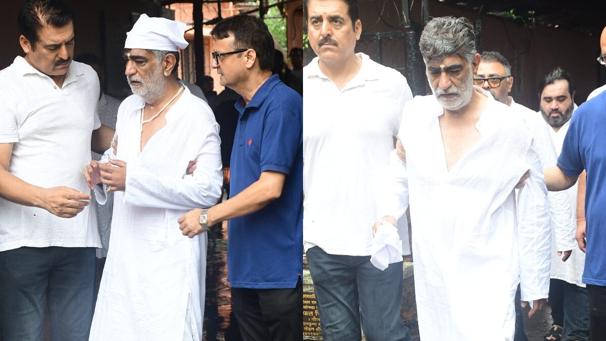 Devastated Krishan Kumar Reaches Daughter Tishaa Kumar's Funeral ...