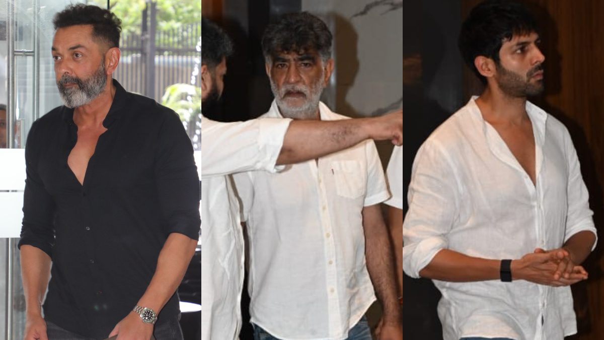 Emotional Krishan Kumar Gets Support From Bobby Deol, Kartik Aaryan at ...