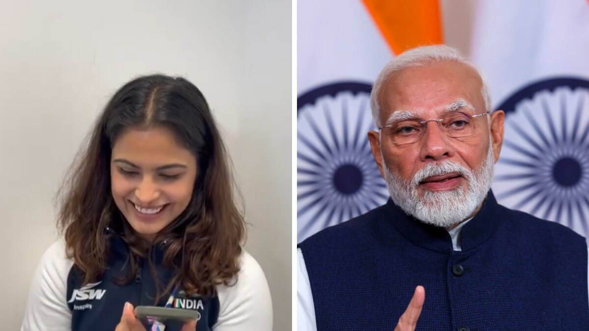 WATCH: PM Narendra Modi Speaks to Manu Bhaker After Claiming Bronze ...