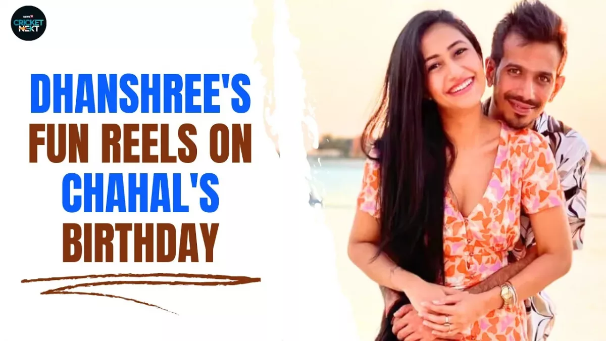 Yuzvendra Chahal Turns 34: Fun Reels Celebrating Cricketers Birthday with Wife Dhanashree Verma ...