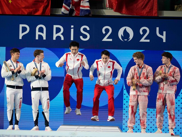 Paris 2024: Tom Daley Takes Fifth Olympic Diving Medal But China Clinch ...