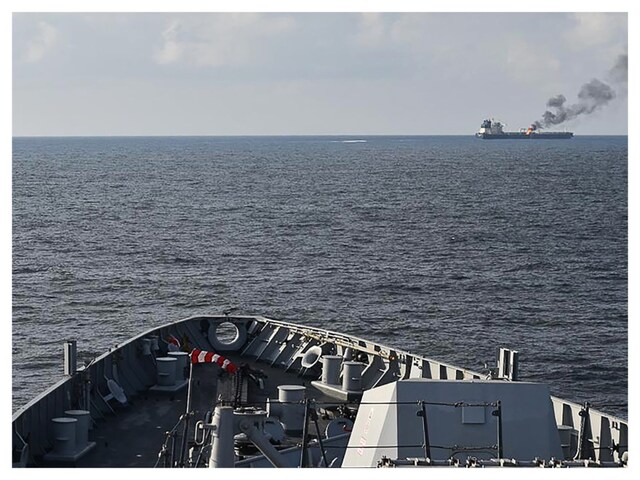 13 Indians Missing After Oil Tanker Capsizes Off Oman Coast; Navy ...