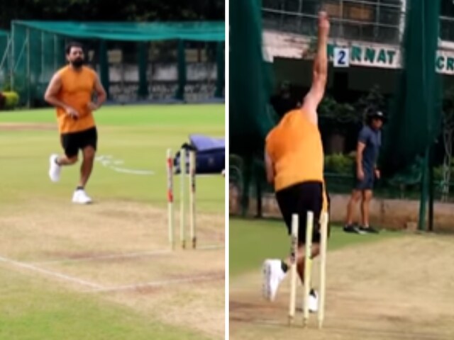 WATCH: Mohammed Shami Back in Nets as India's ODI World Cup Hero Eyes ...