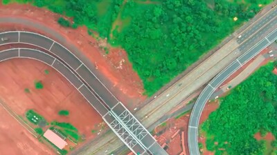 Mopa Airport Gets 6-Lane Access-Controlled Road For Faster Connectivity ...