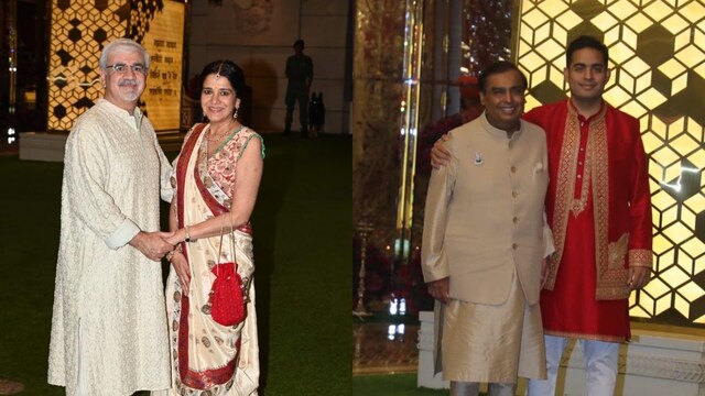 Akash Ambani Holds Mukesh Ambani's Hand; Bride-to-be's Parents Stun at ...