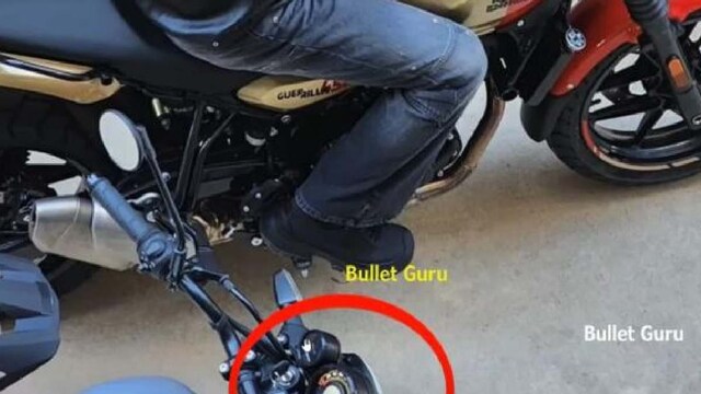 Upcoming Royal Enfield Guerrilla 450 Spotted Fully Undisguised on ...