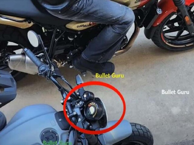 Upcoming Royal Enfield Guerrilla 450 Spotted Fully Undisguised on ...
