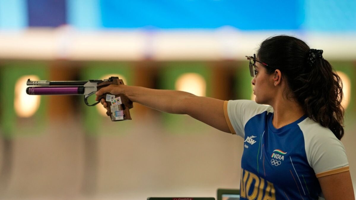 Paris Olympics 2024, Shooting: Manu Bhaker Books Spot in 10m Air Pistol ...