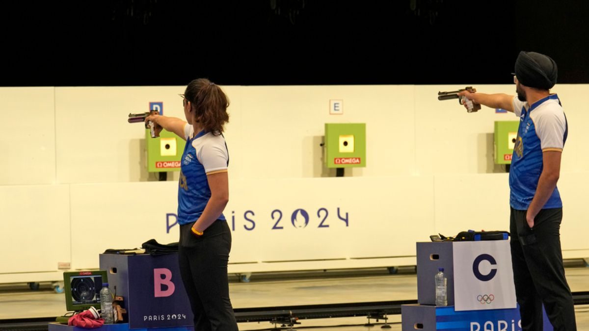 Paris Olympics 2024, Shooting: Manu Bhaker and Sarabjot Singh Win ...
