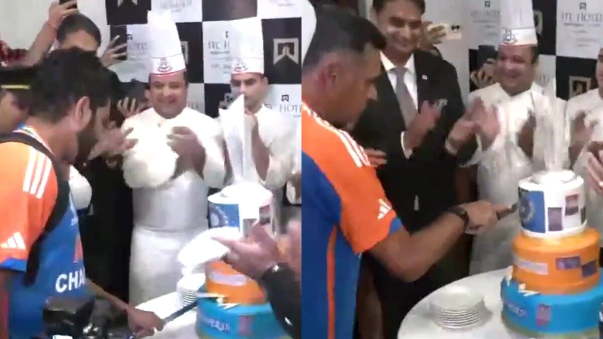 Watch: Rohit Sharma, Virat Kohli, Rahul Dravid Celebrate With Special ...