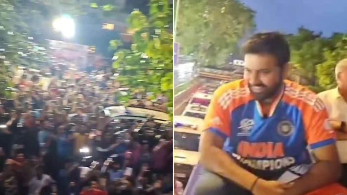 'Rohit-Rohit' Chants in Mumbai Leave India Captain Speechless And ...