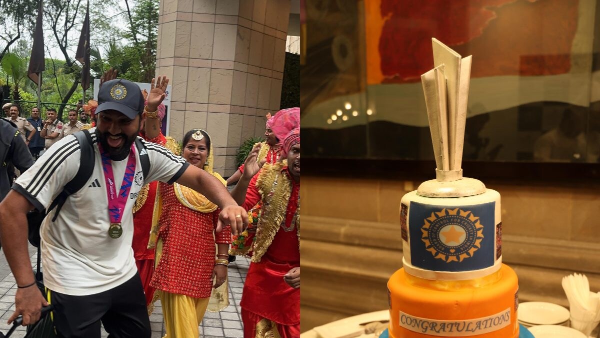 Dhol, Savory Treats And a Stunning World Cup Trophy Cake: Festive ...