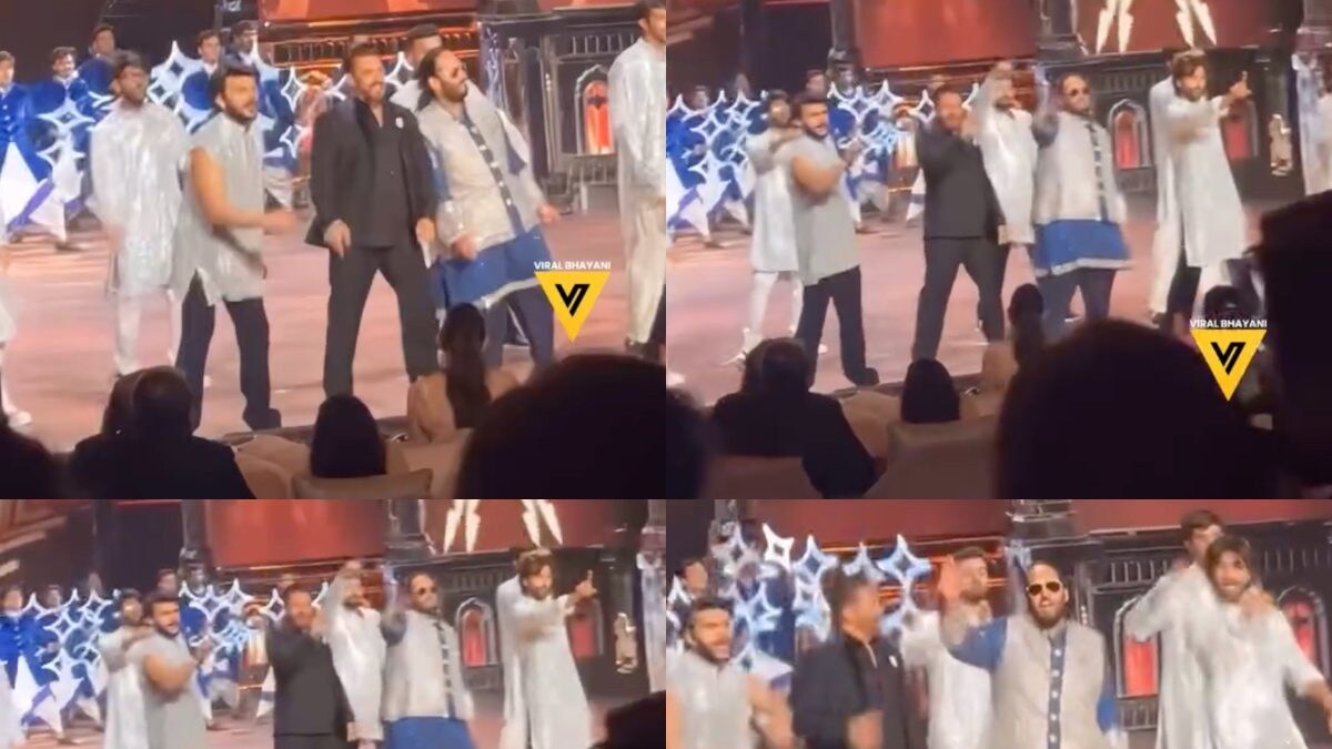 Salman Khan, Anant Ambani Dance Their Hearts Out on 'Aisa Pehli Baar ...