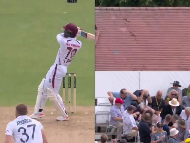 Spectators at Trent Bridge Stands Narrowly Survive After Shamar Joseph ...