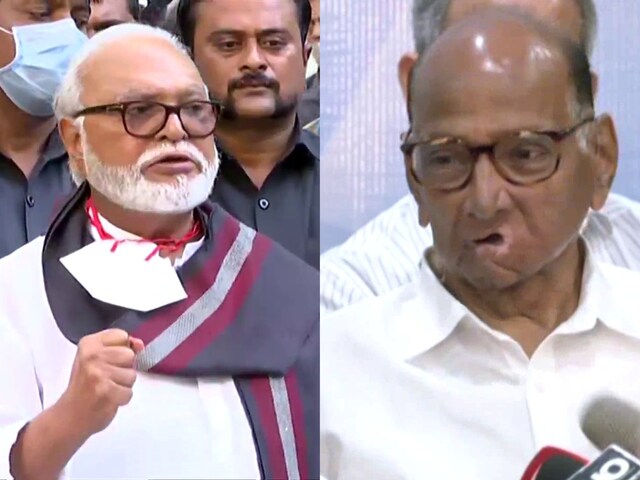 Day After Veiled Barb at Sharad Pawar, Bhujbal Meets Him in Mumbai - News18