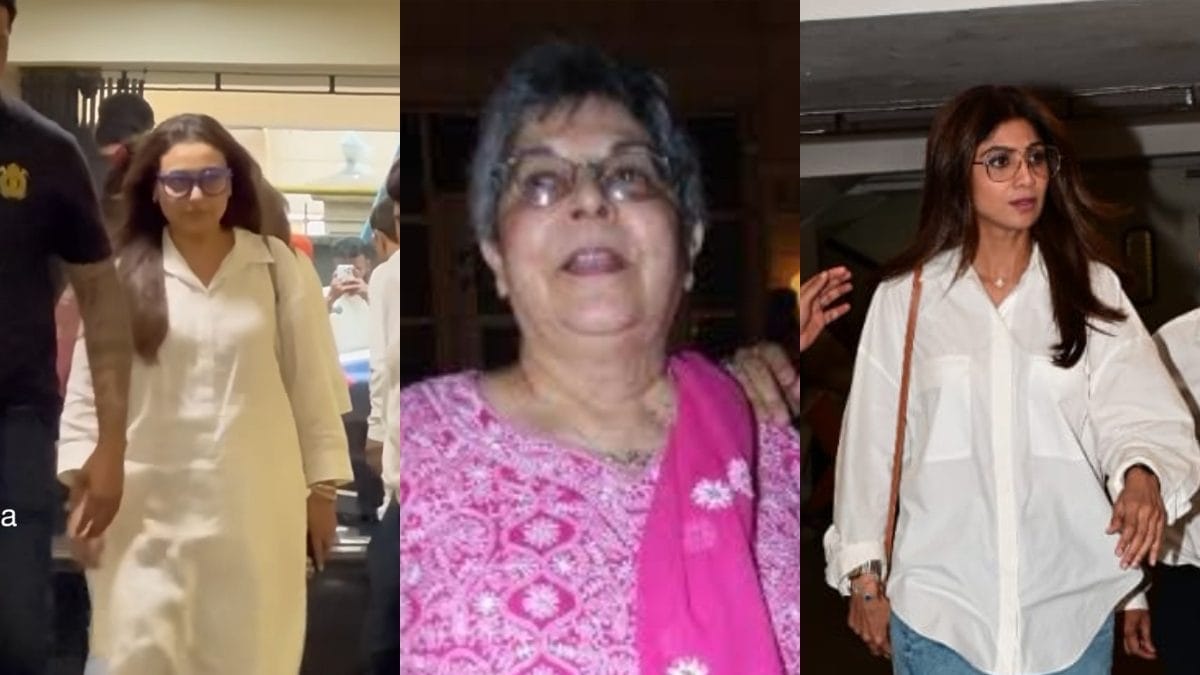 Menka Irani Funeral: Rani Mukerji, Shilpa Shetty And Others Visit Farah ...