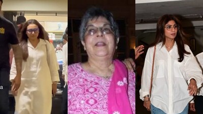 Menka Irani Funeral: Rani Mukerji, Shilpa Shetty And Others Visit Farah ...