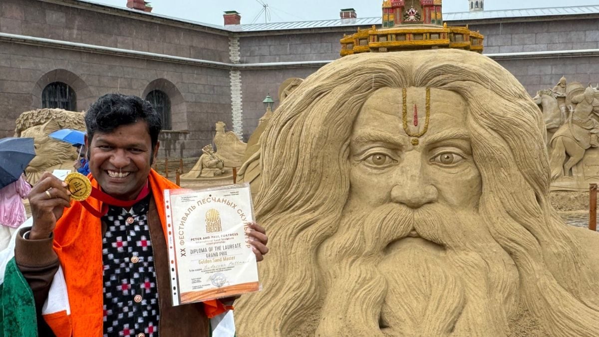 Sudarsan Pattnaik Wins Golden Sand Master Award At International ...