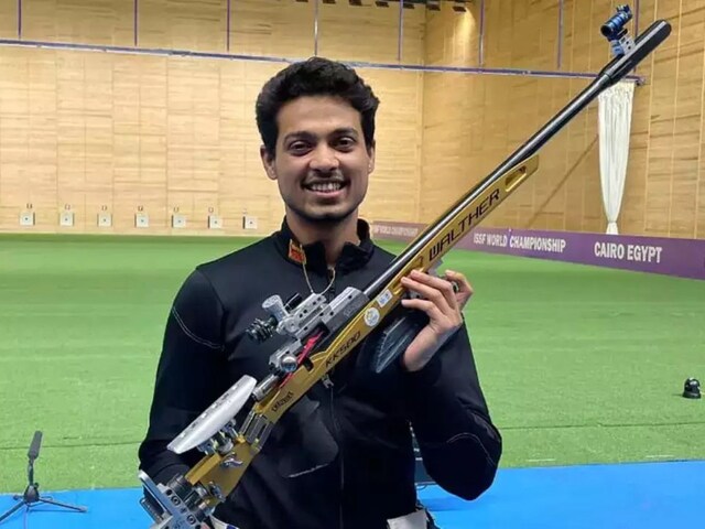 Paris Olympics 2024: Swapnil Kusale Qualifies for 50m Rifle 3 Positions Men's Final; Aishwary ...