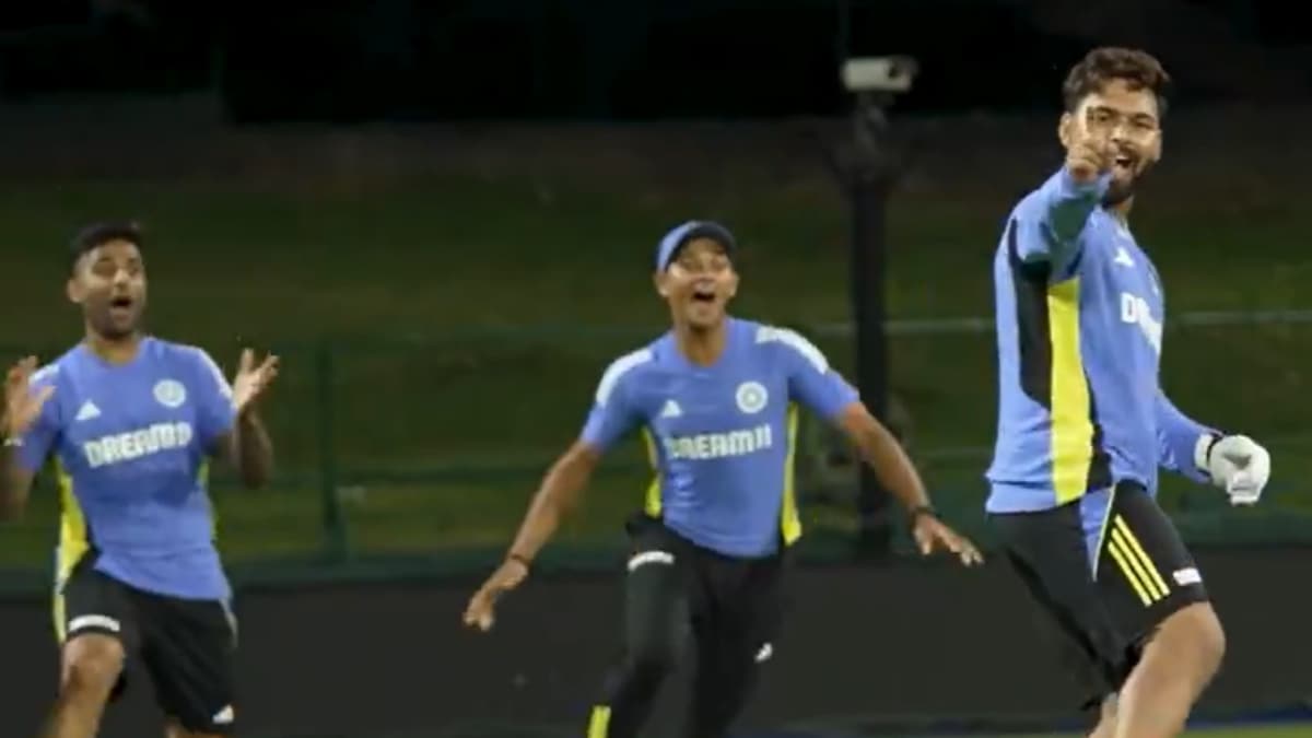 WATCH: Team India Sets Their Target With a Fun-Filled Fielding Drill ...