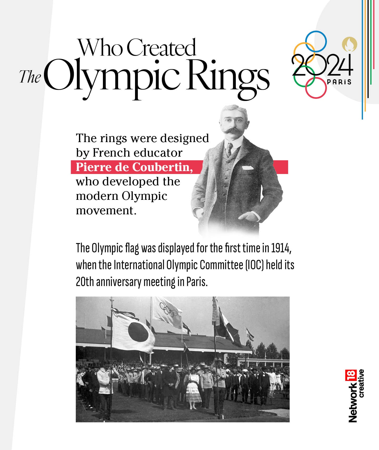 Beyond Five Colours, the Untold Story of the Olympic Rings | PHOTOS