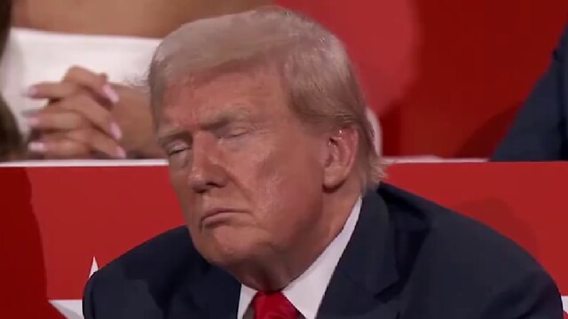 Did Donald Trump Doze Off During Republican National Convention? Here’s ...