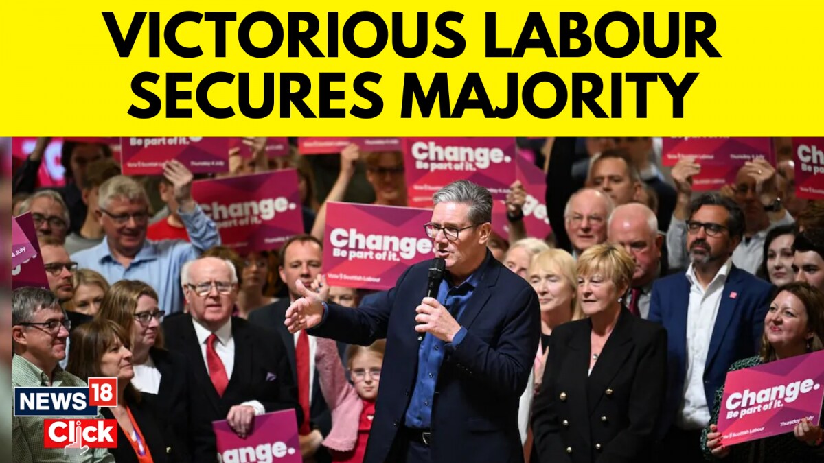 Keir Starmers Labour Party Secures Over 400 Seats, Wins By A Landslide ...