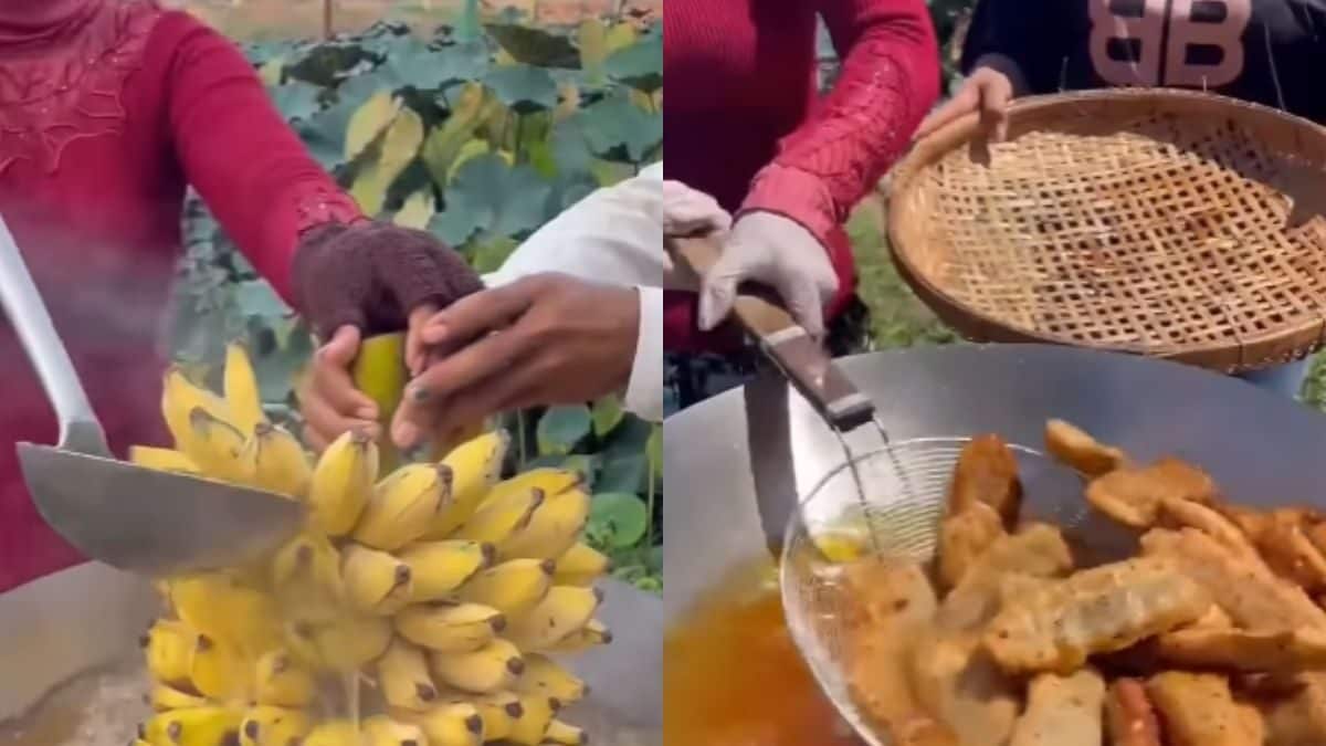 Banana Pakode? Viral Recipe of Deep-Fried Fruit Fritters Has Foodies ...