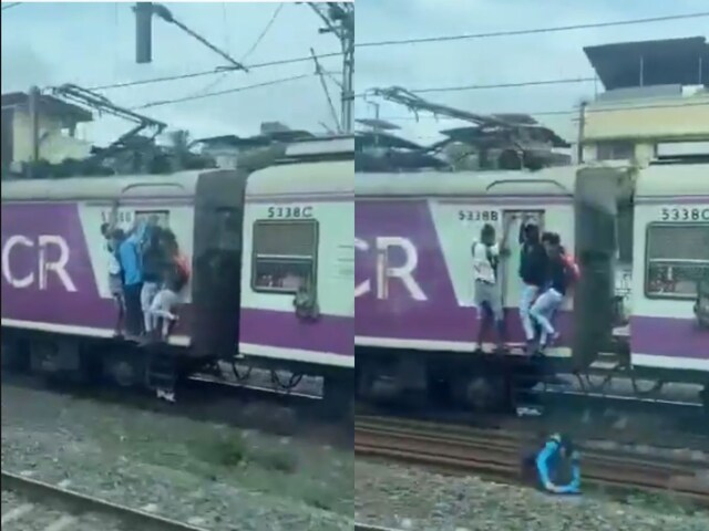 Man Falls off Overcrowded Mumbai Local Train, Old Video Reignites ...