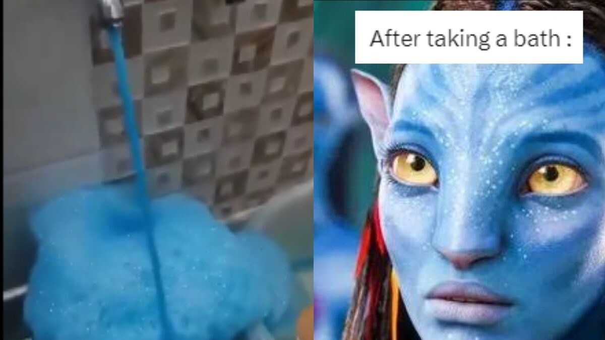 Blue Water Flows From Taps in Outer Delhi, Sending Internet in a 'Sea ...