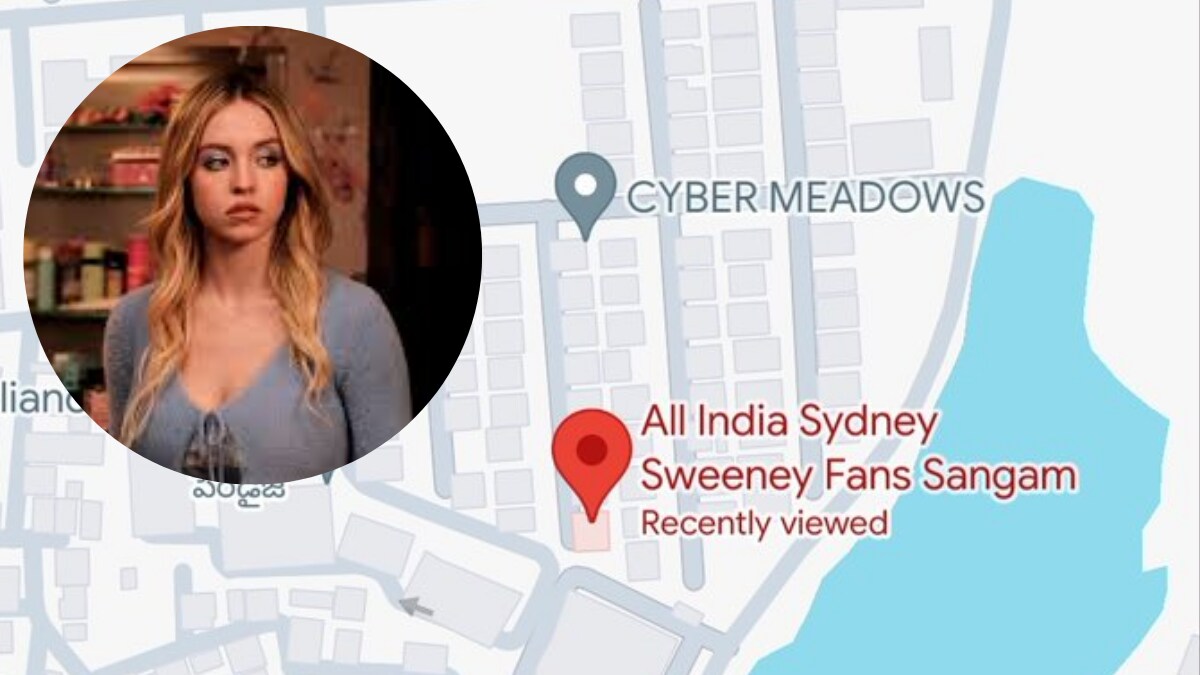 Google Maps Shows 'All India Sydney Sweeney Fans Sangam' in Hyderabad ...