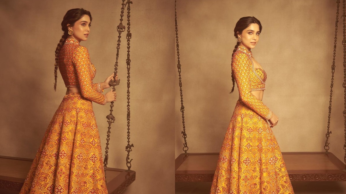 Sharvari Wagh Decks Up In The Most Stunning Abu Jani Sandeep Khosla ...