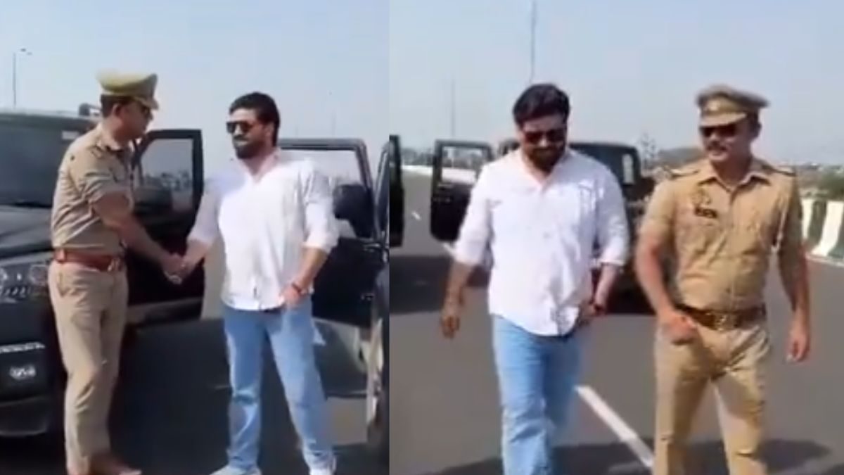 On-duty UP Cops Make Reels With Ghaziabad Property Dealer, Suspended ...