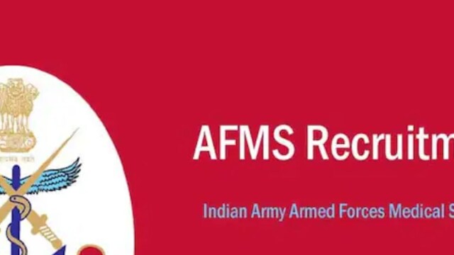 AFMS Recruitment 2024: Applications Open For 450 Medical Officer Posts ...
