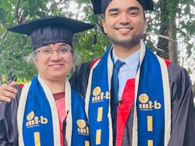 Meet The Mother-son Duo Who Graduated Together From IIIT Bangalore - News18
