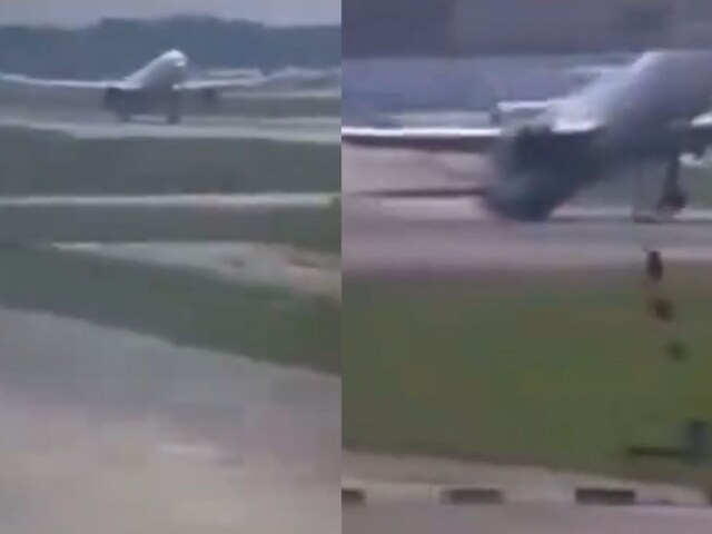 Watch: Boeing 777 Drags Tail On Runway In Dramatic Takeoff - News18