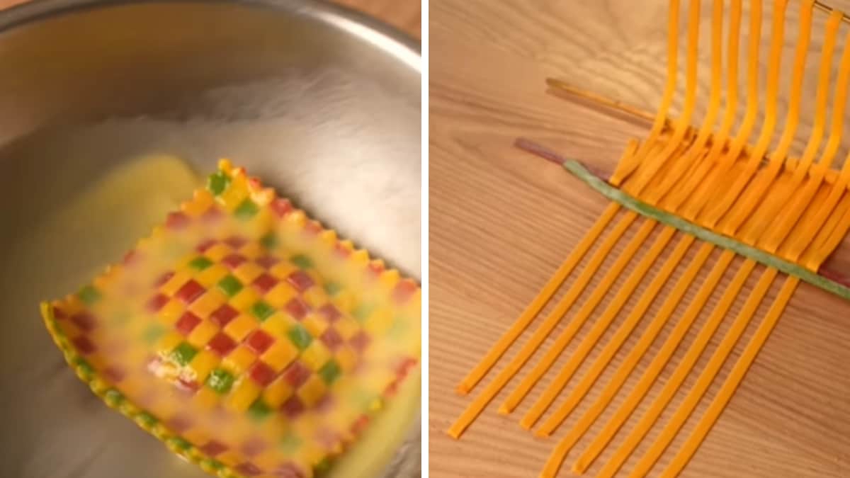 Video Of Man Preparing Unique Basket Weave Ravioli Is Too Tempting To ...