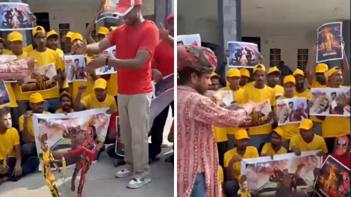 Marvel Fans In Jaipur Celebrate Deadpool & Wolverine With Unique Puppet ...