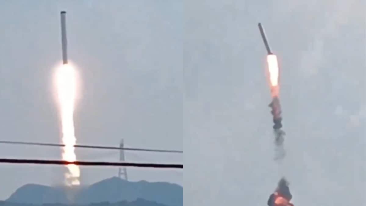On Cam: Chinese Rocket Crash-Lands After Accidental Launch During ...
