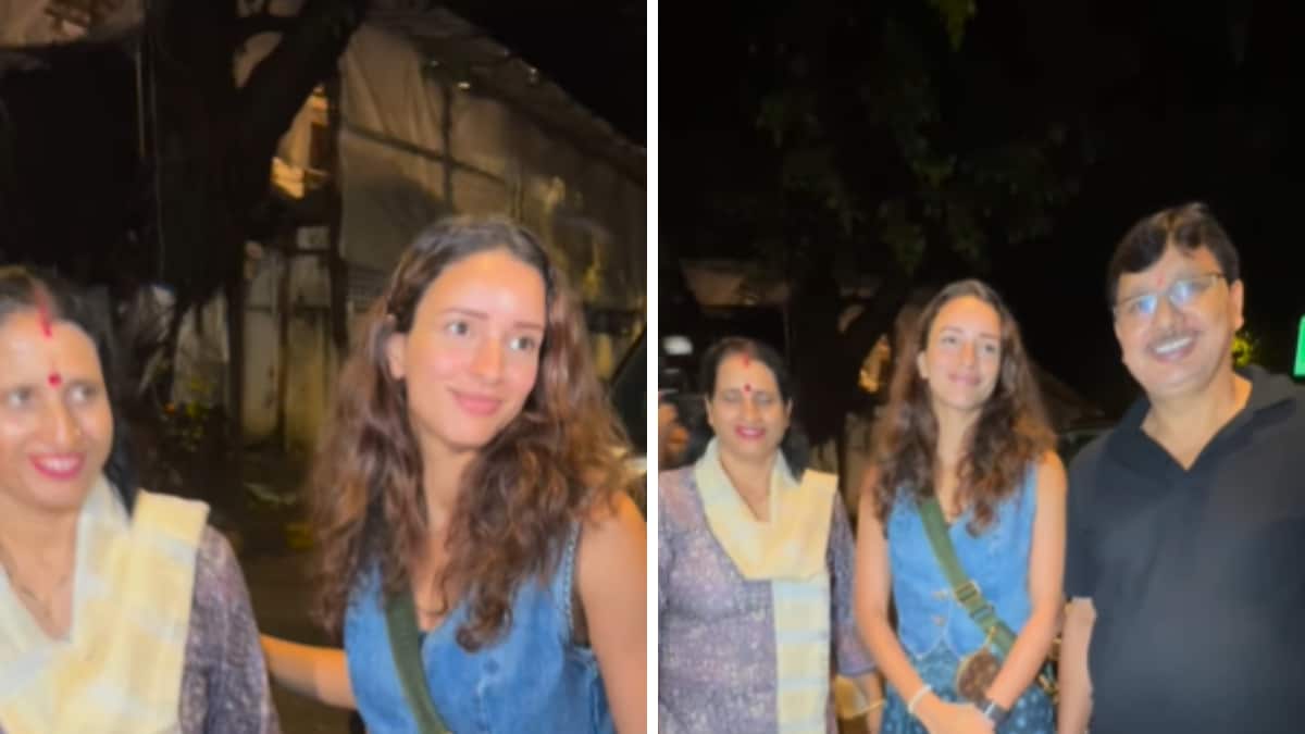 Watch: Triptii Dimri Stuns In Casuals As She Steps Out With Parents In ...