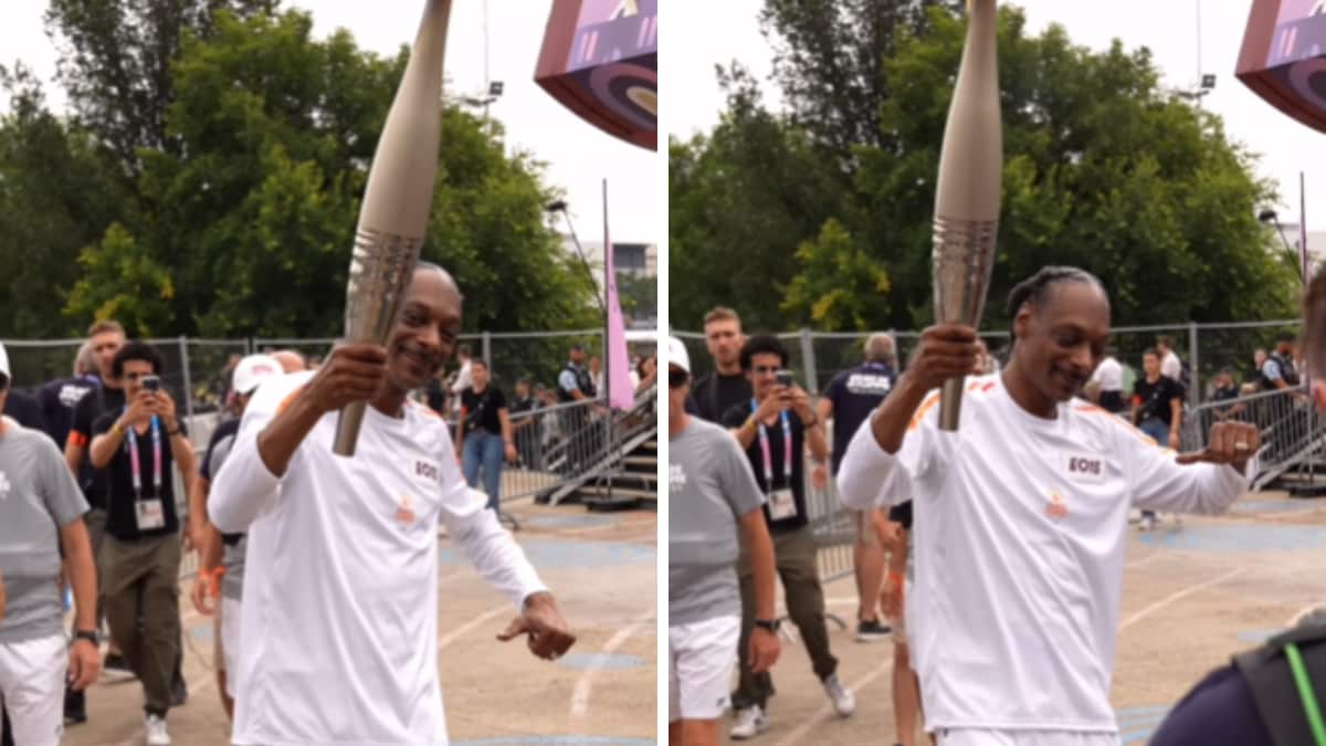 Snoop Dogg Dances His Way As 2024 Paris Olympics Torchbearer Ahead Of ...