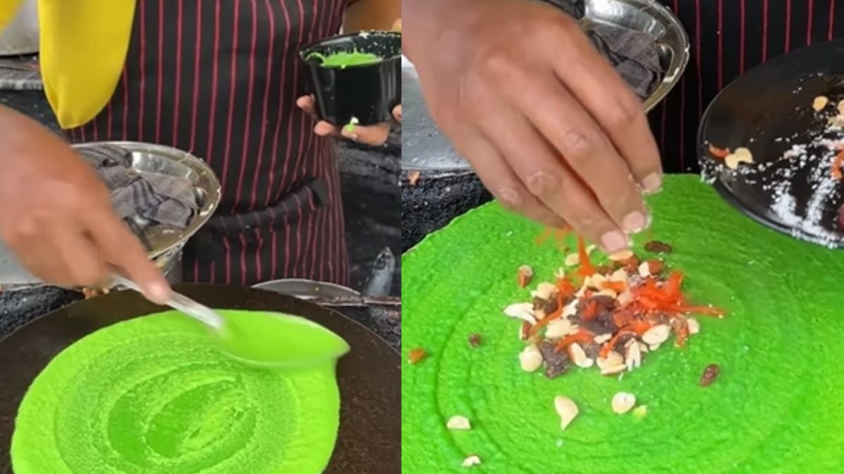 ‘Who’s Eating All This?’: Viral Clip Of Dosa Made With Paan Leaves ...