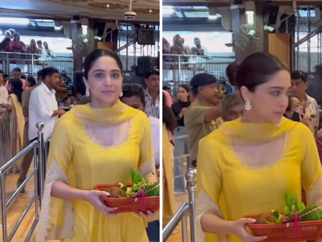 Sharvari Wagh Offer Prayers At Siddhivinayak Temple As Munjya Hits The ...