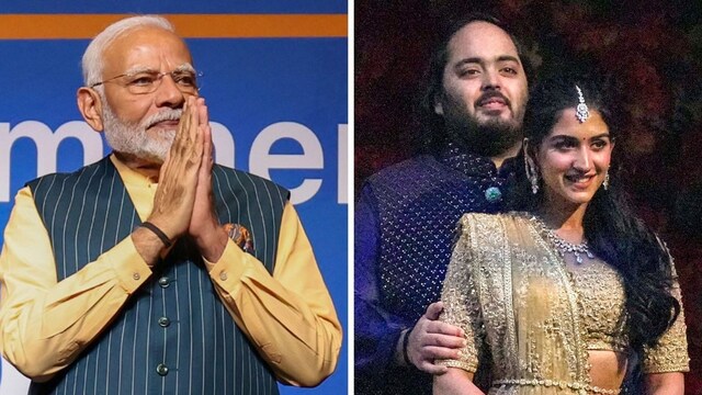 PM Narendra Modi Attends Anant Ambani-Radhika Merchant's Shubh ...