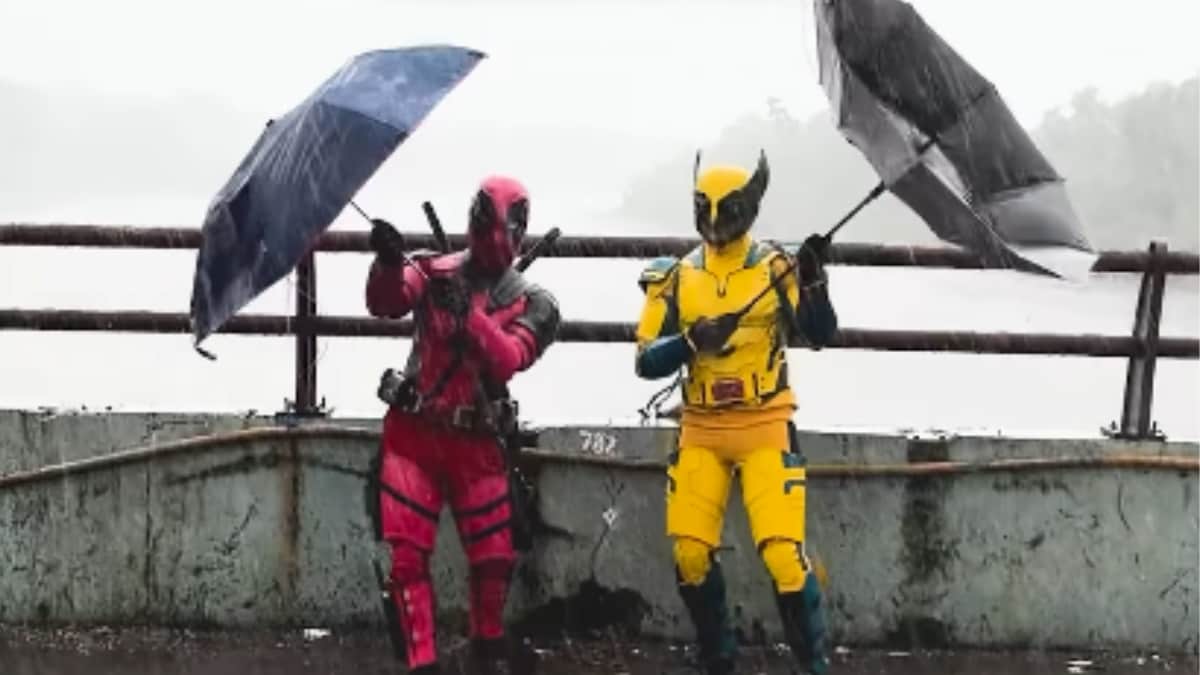 Deadpool & Wolverine Battle Mumbai's Heavy Rain In Hilarious Video ...