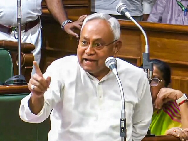 LJP MP Defends Bihar CM Nitish Kumar's 'You Are A Woman' Comment In ...