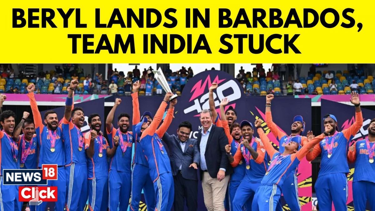 Team India Stuck In Barbados After T20 WC Win Due To Hurricane Warning ...