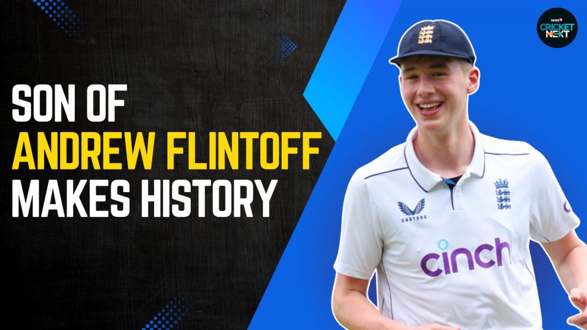 Rocky Flintoff Son of Andrew Flintoff Makes History | Cricket News | ENG vs SL - News18