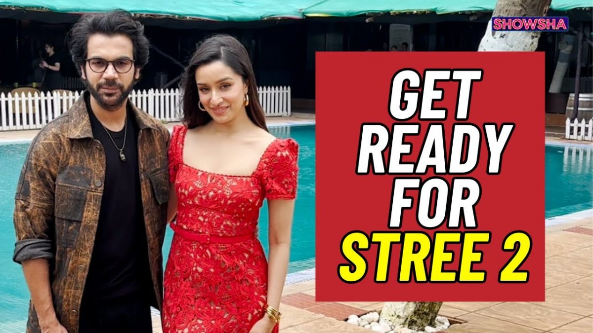 Shraddha Kapoor And Rajkummar Rao Pose Stylishly For The Paps While ...